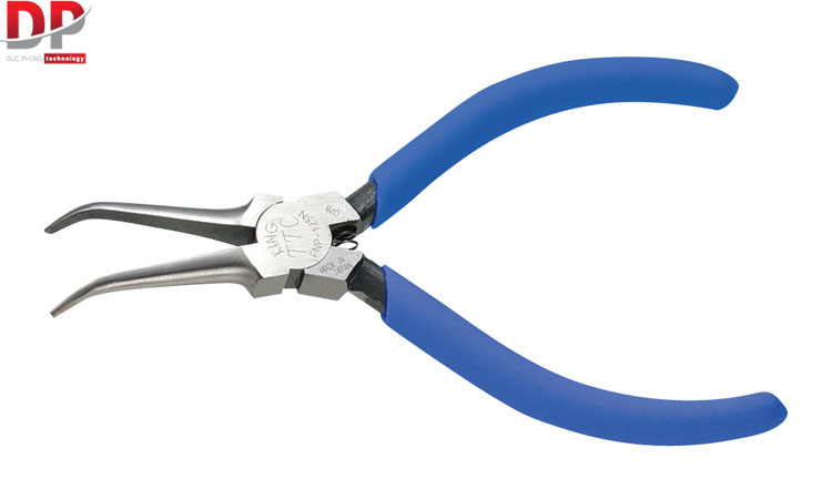 Kìm mũi nhọn đầu cong FNP-125N - Tsunoda